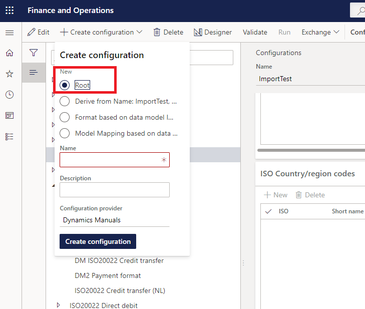 Electronic Reporting in Depth, Data models – Dynamics Manuals