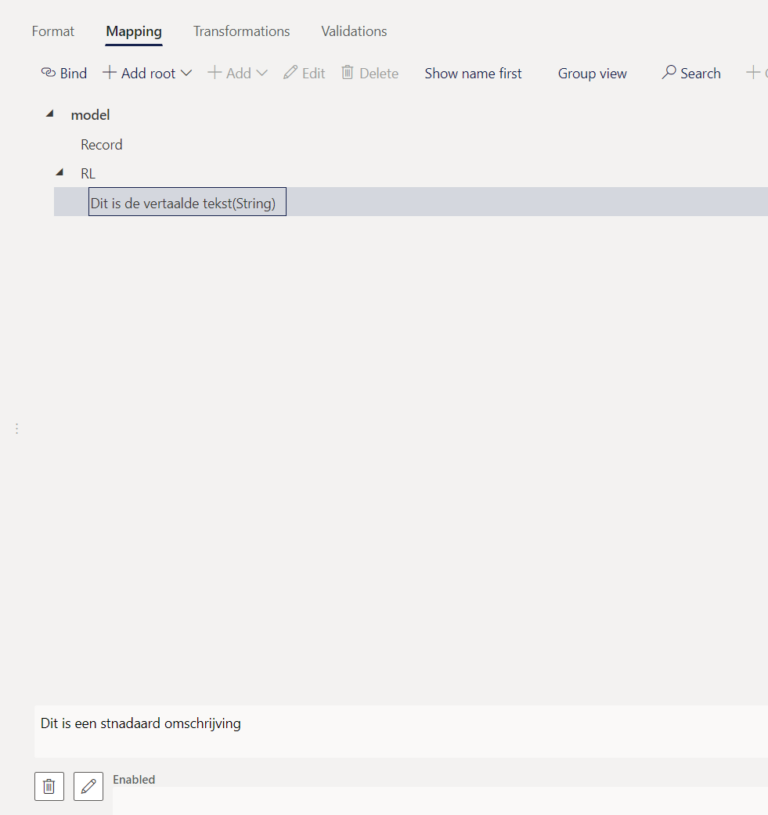 Electronic Reporting in Depth, Data models – Dynamics Manuals