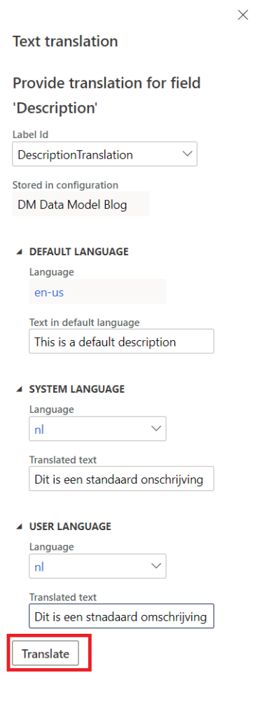 Electronic Reporting in Depth, Data models – Dynamics Manuals