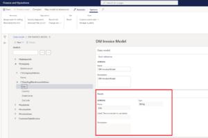 Electronic Reporting in Depth, Data models – Dynamics Manuals