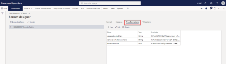 Electronic Reporting in Depth, Format Mapping part 3 Transformations ...